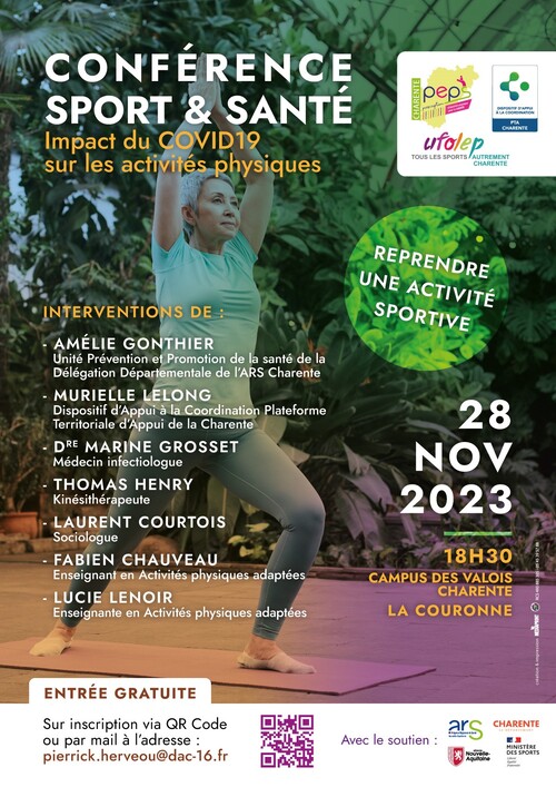 Conférence Sport-Santé | DAC 16